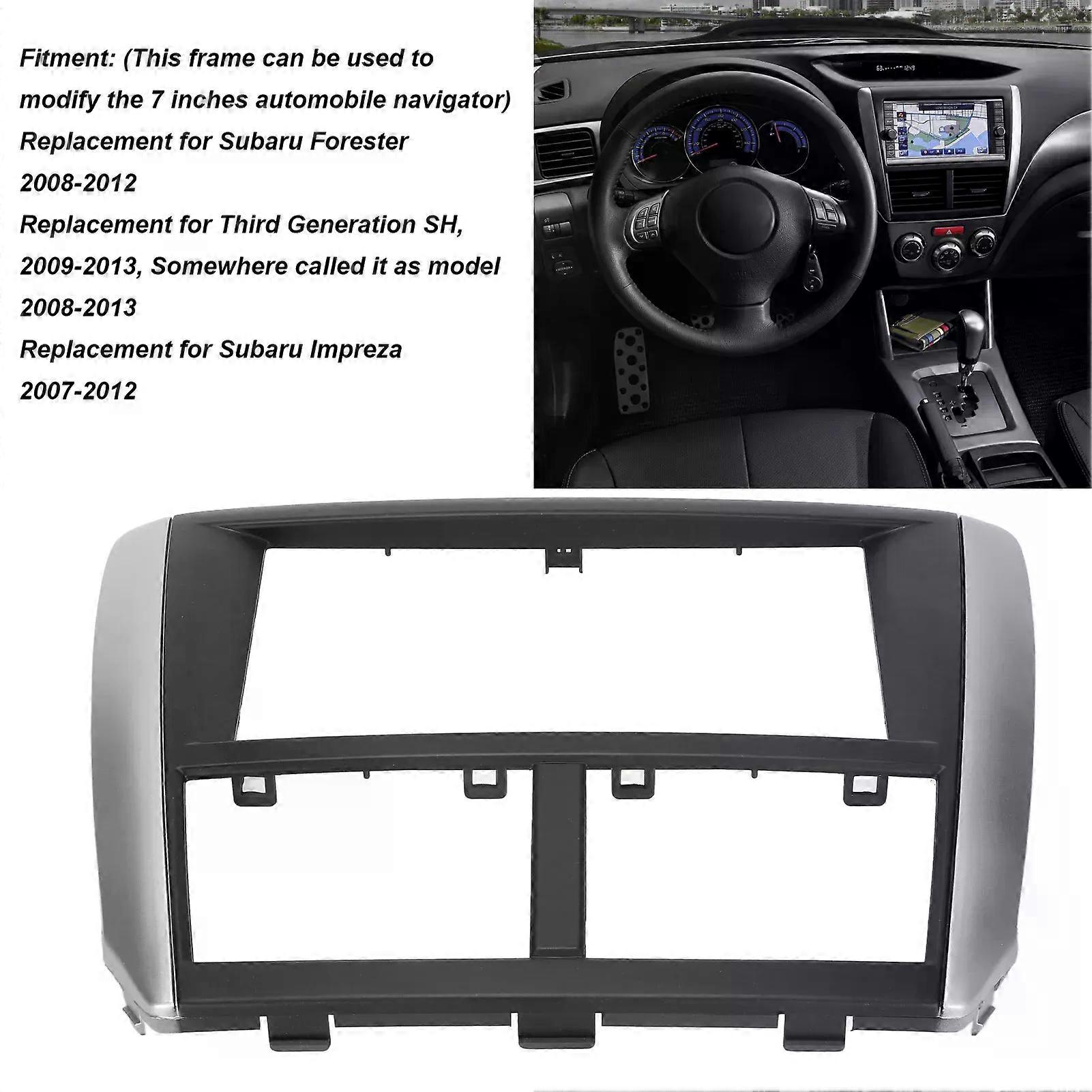 Navigation Panel Frame Replacement for Subaru Impreza 20072012 Double ...