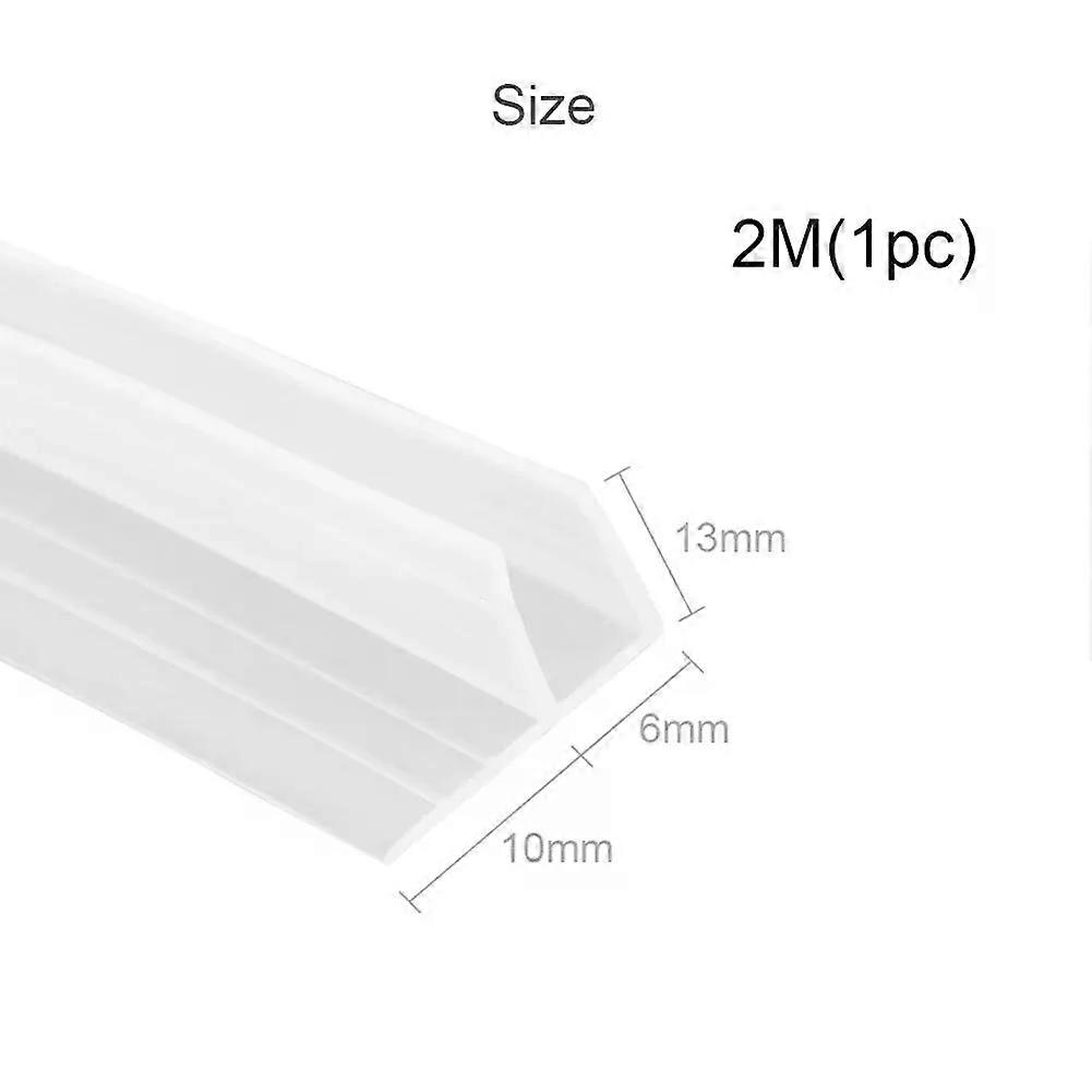 2M 6mm Shower Door Seal Strip Replacement Weatherstrip Seal Water ...