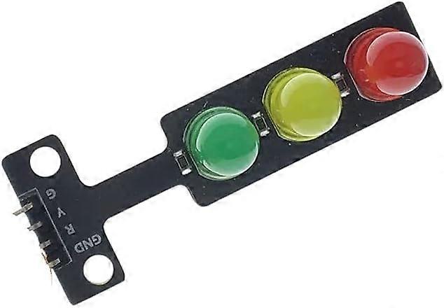 Mini 5V Traffic Light LED Display Module RGB for Red Yellow Green 5mm ...