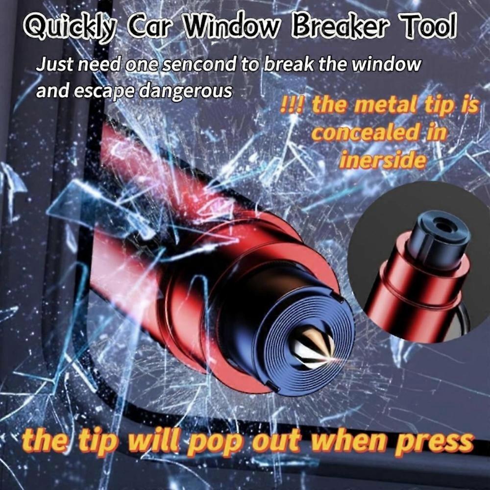 Safe Pro X Car Emergency Hammer, Car Windscreen Breaker For Seat Belt ...