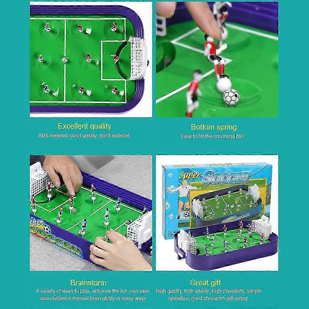 Tabletop Football Games Soccer Board Game for 2 Players Indoor Portable ...