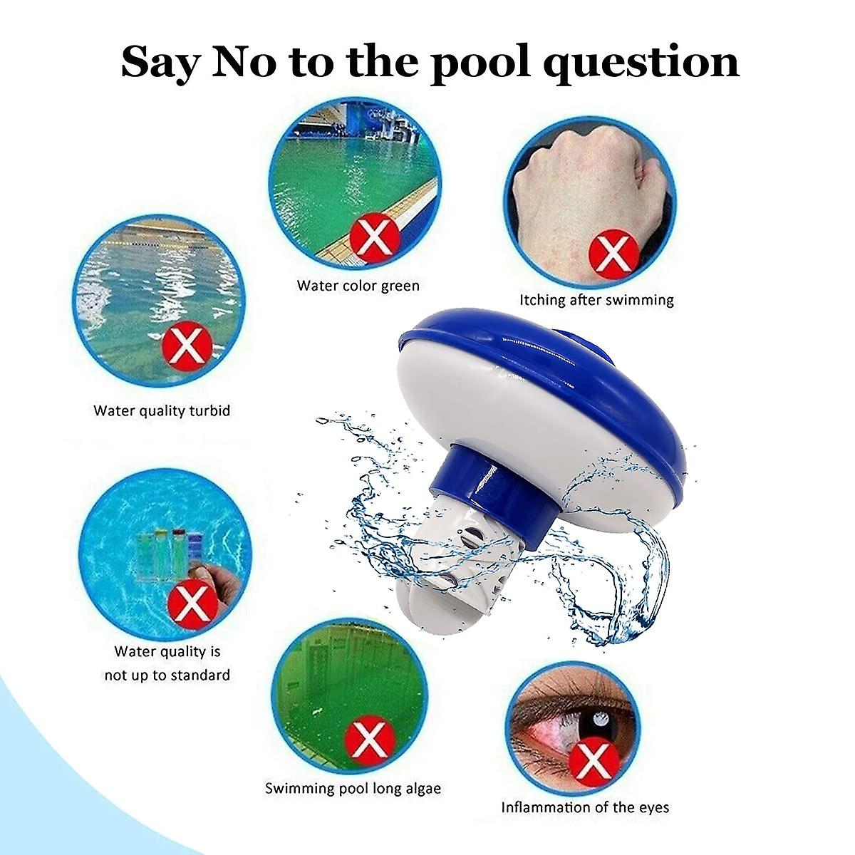 2023 - Pool Chlorine Diffuser, Pool Float Chlorine Diffuser For ...