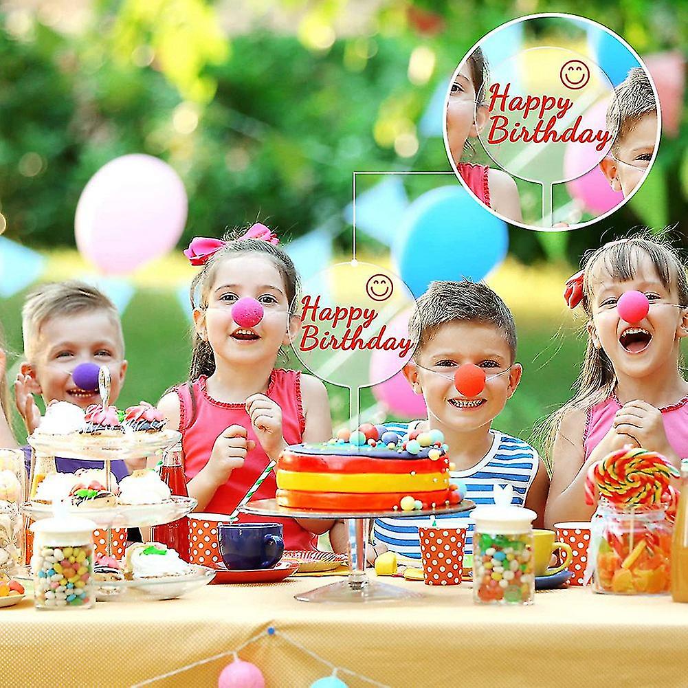 Acrylic Cake Topper Round Cake Topper Cake Topper Stick,diy Acrylic ...