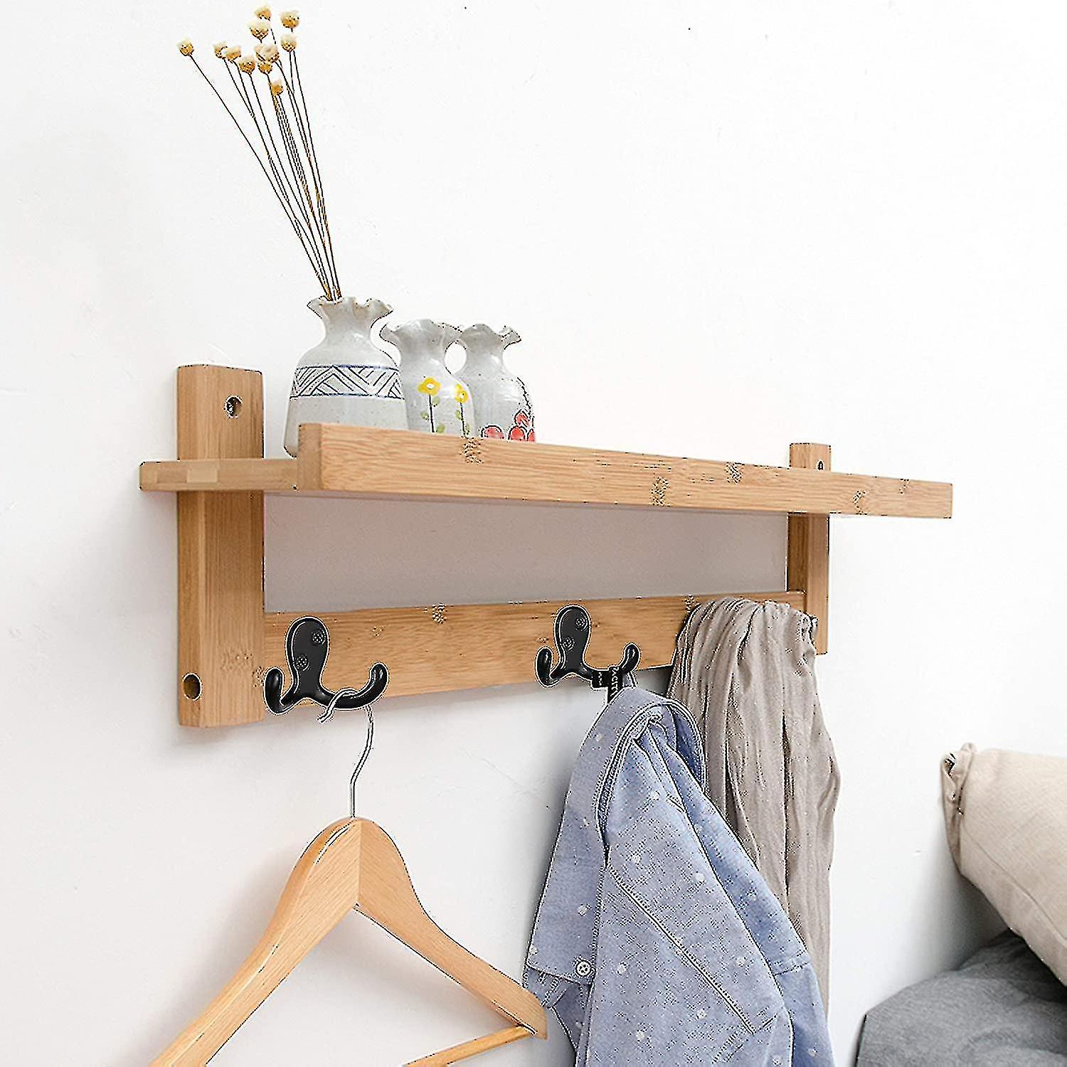 10 Pack Duty Double Coat Hook Mount With 20 Screws Retro Double Coat ...