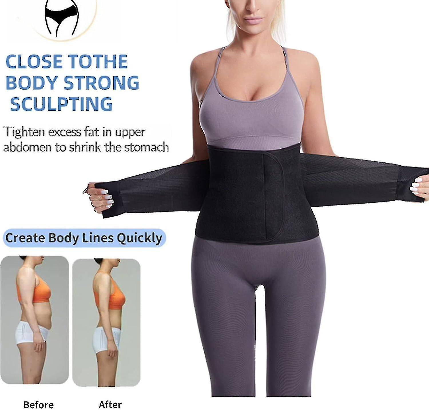 Postpartum Belly Band - C-section Belly Binder Wrap Abdominal Binder ...