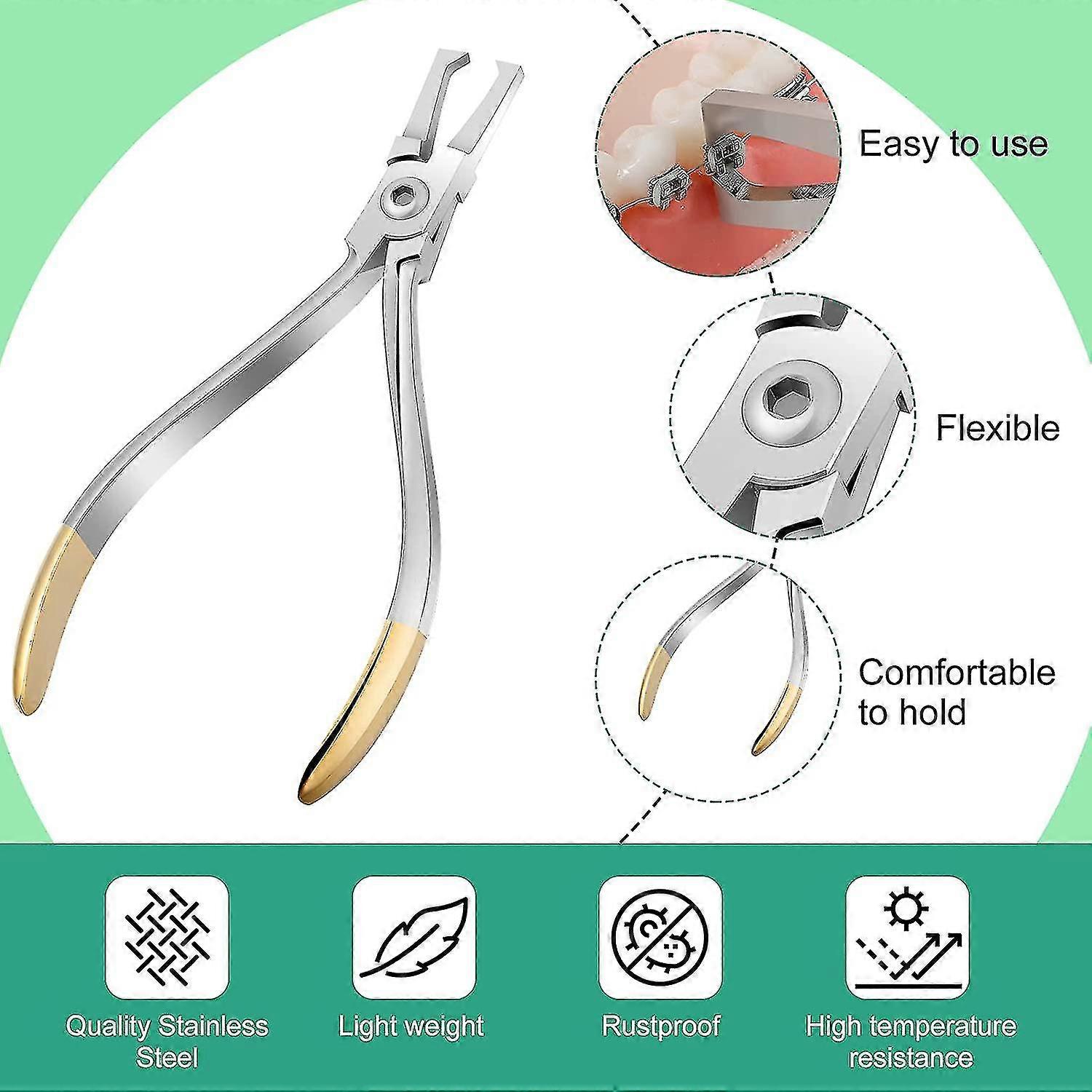 Anterior Bracket Removing Plier Braces Removal Tool Kit Bracket Remover ...