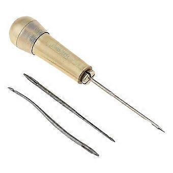 Shoe Repair Needle Hook With Handle Set,brass Handle Cone Shoe Repair ...