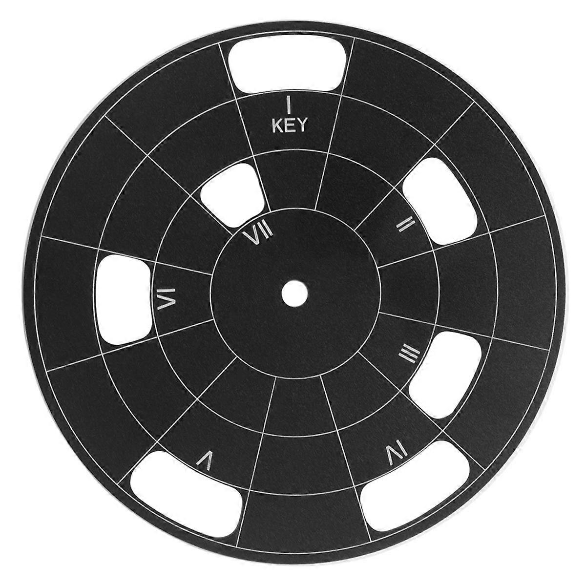 Guitar Chord Wheel, Melody Tool with Base for Learning Guitar Chord ...