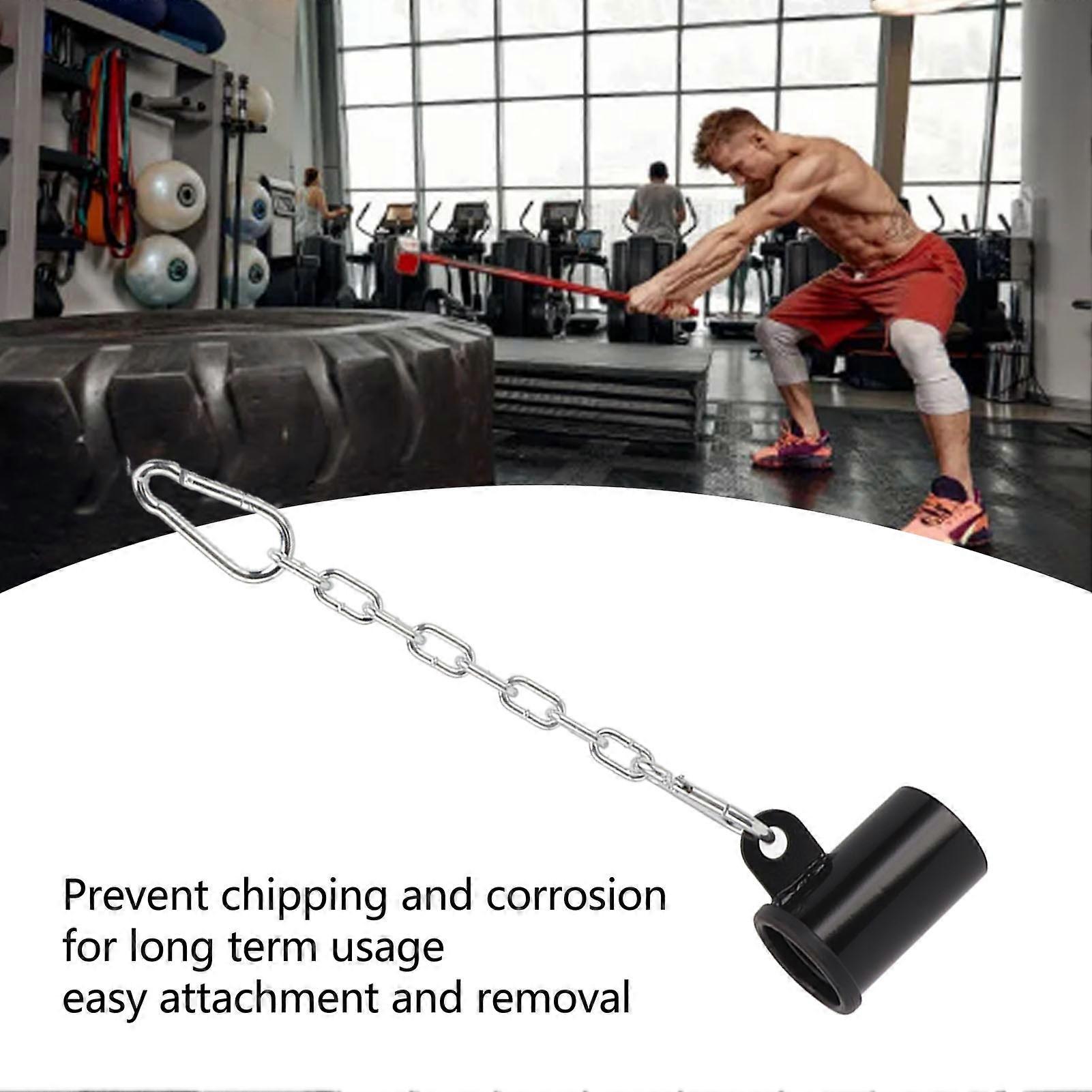 T Bar Row Platform With Chain Carabineer Clips Core Muscles T Bar Row ...