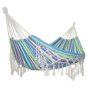 Double Outdoor Camping Indoor Leisure Hanging Chair Tassel Hamac Swing ...