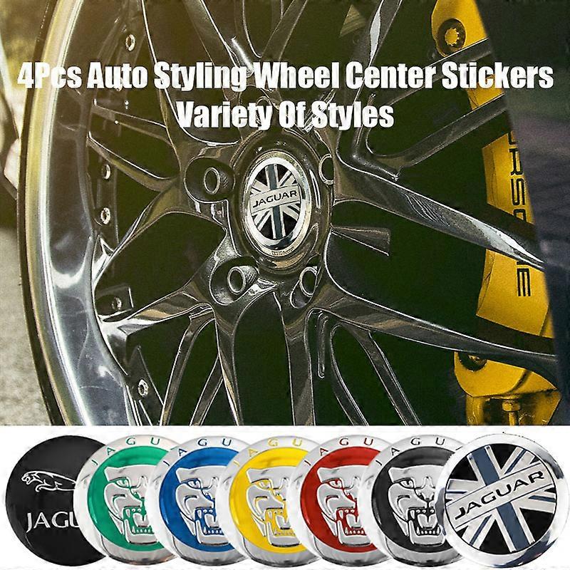 4pcs Auto Styling Wheel Center Hub Cap Sticker 56mm Cover Car ...