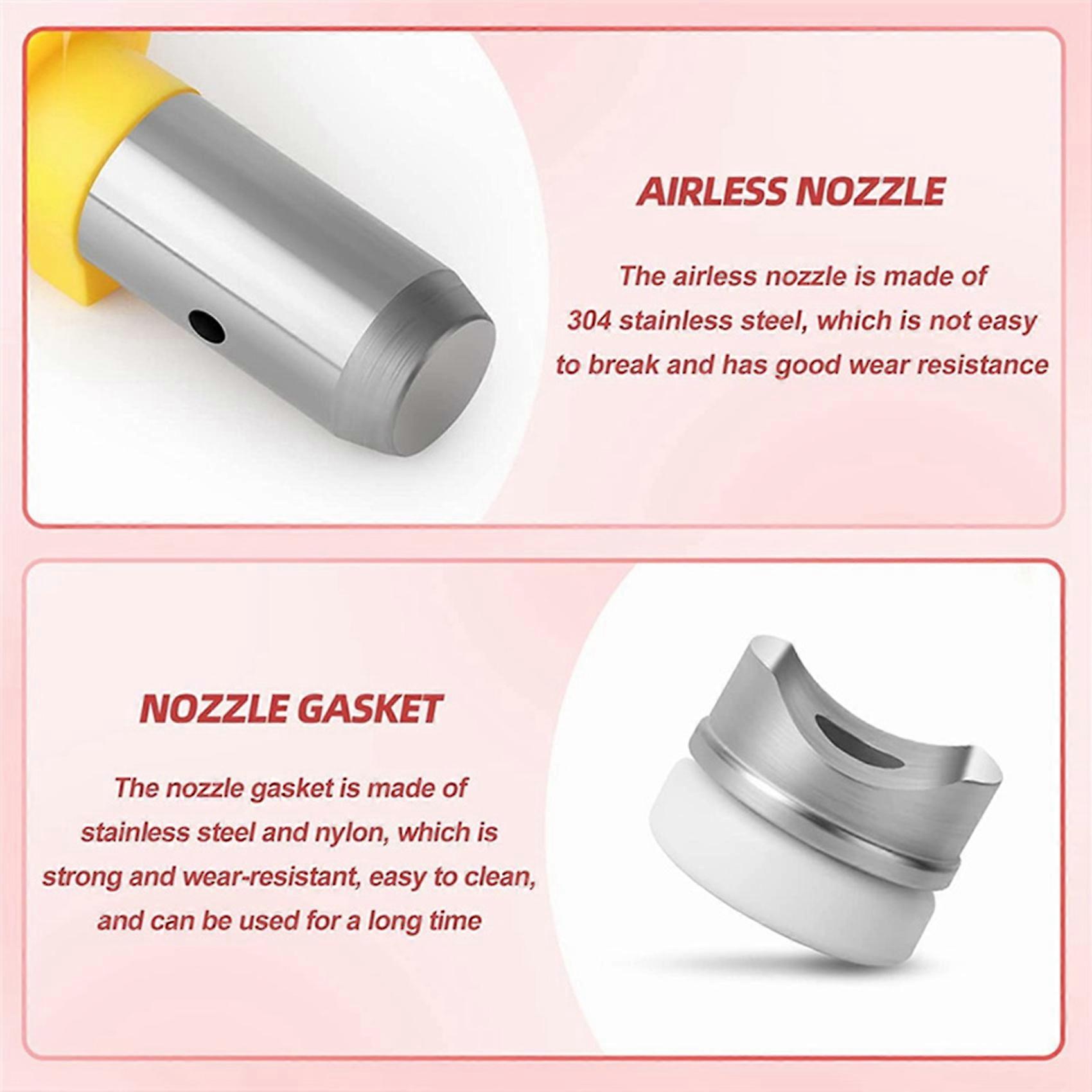 Airless Paint Nozzles Set,Reversible Spray Tips Airless Paint Sprayer ...