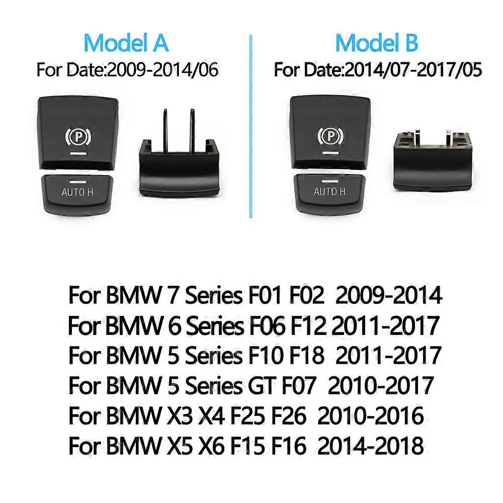 Electronic Handbrake Parking Switch Auto H Button Replacement For BMW 5 ...
