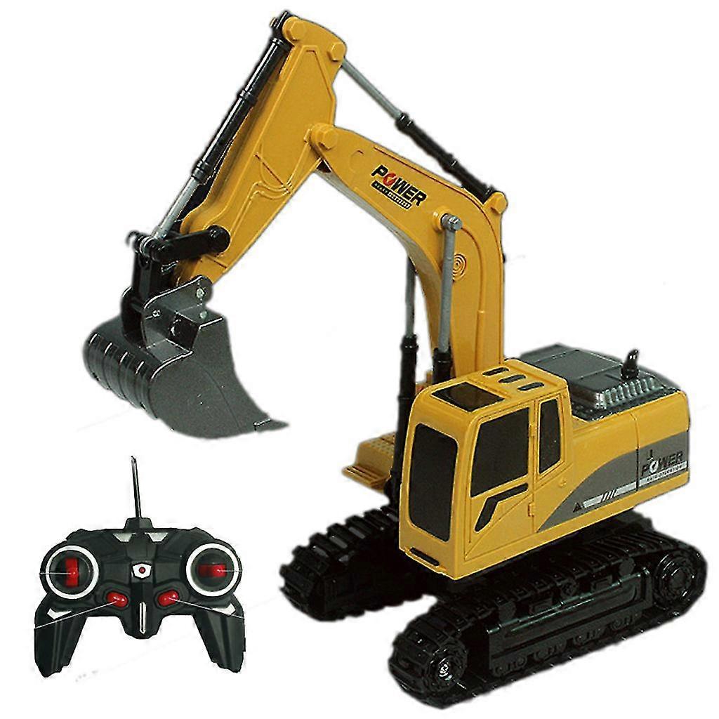 2.4ghz Remote Control Electric Excavator Rechargeable Digging Car With ...
