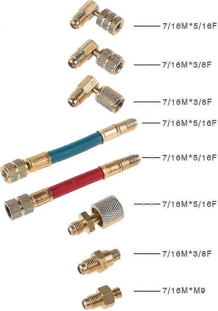 Air Conditioner Refrigeration Conversion Adapter R134a R12 Mains ...