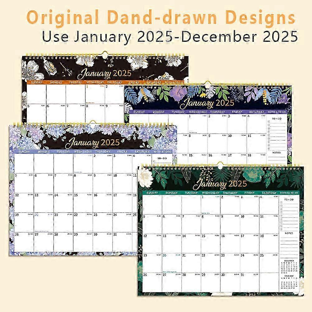 2025 Calendars January 2025 to December 2025 Monthlys Wall Calendar ...