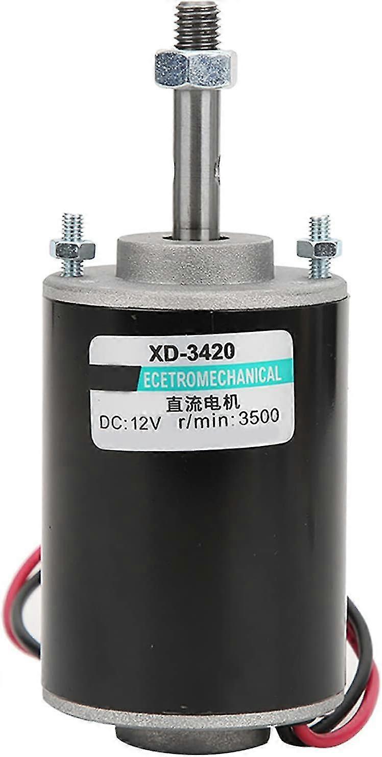 Reversible Electric Gear Motor, 12/24v 30w High Speed Cw/ccw Permanent ...