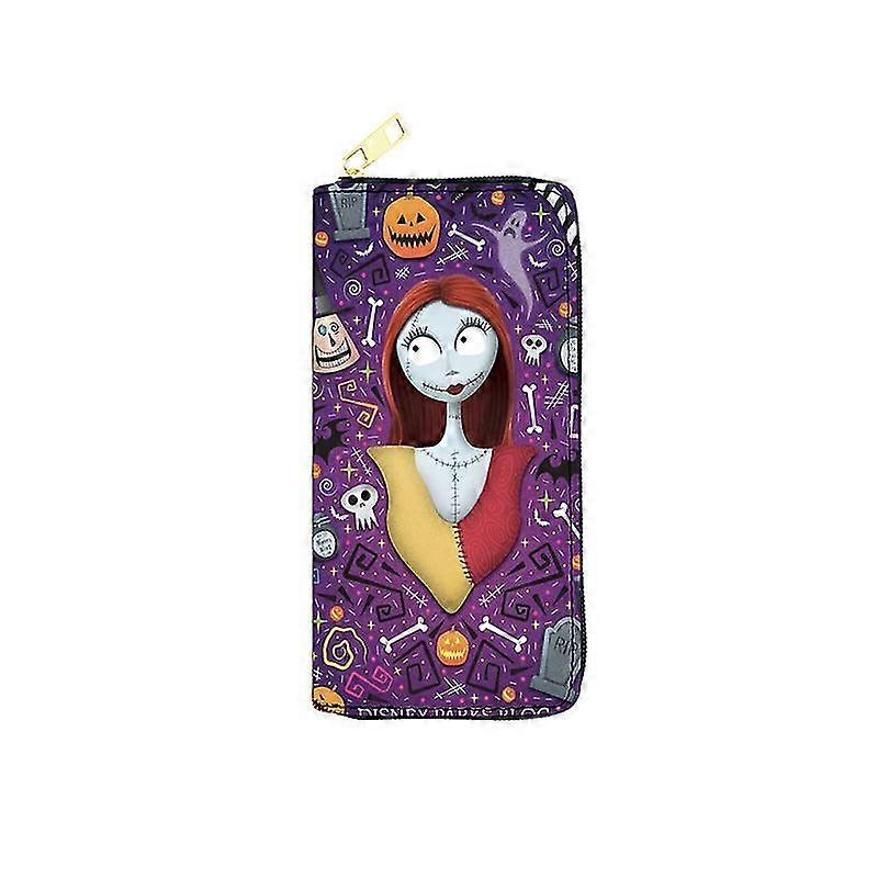 The Nightmare Before Christmas Wallet Cartoon Anime Pumpkin King Jack ...