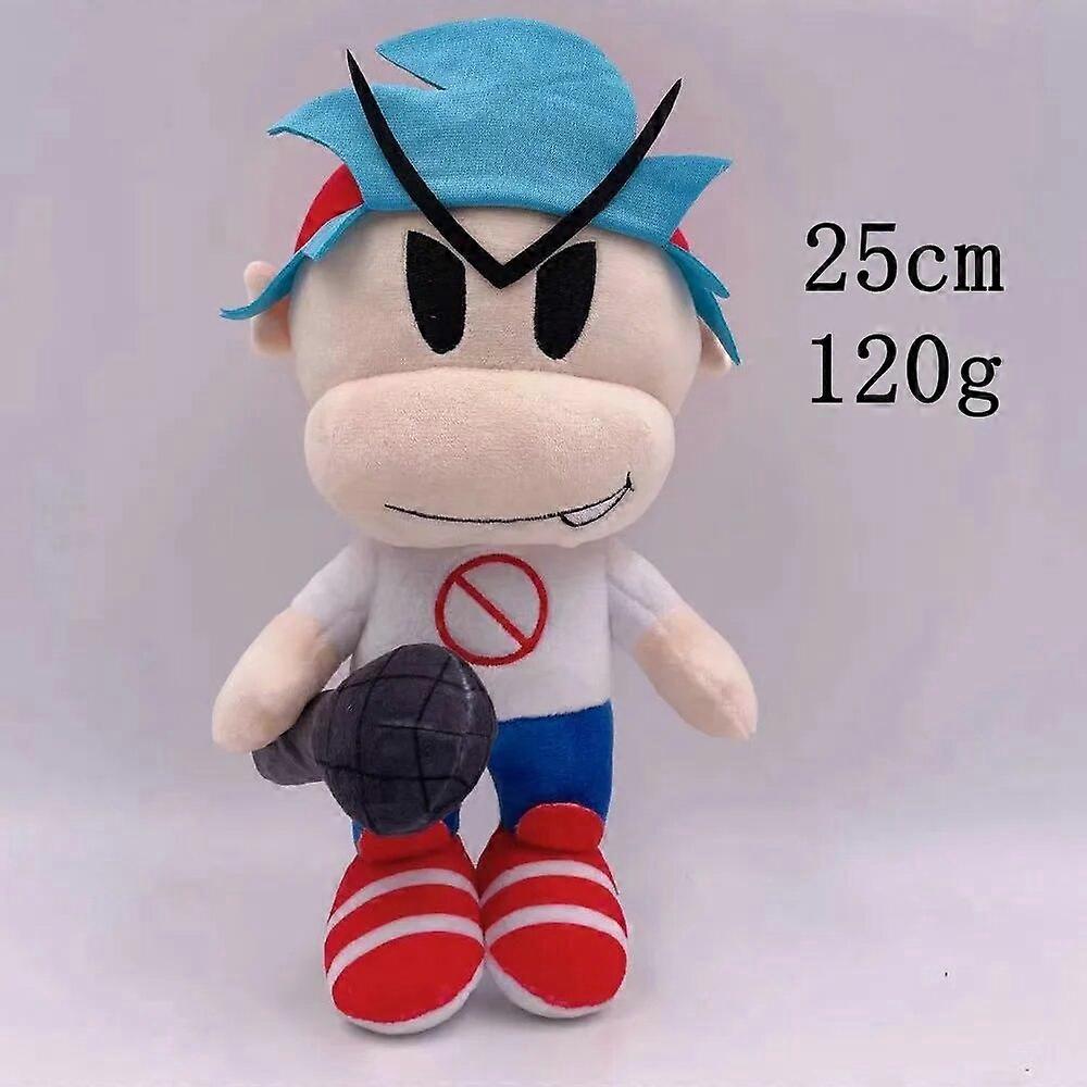 2pcs Friday Night Funkin Plush Toy Game Plushie Whitty Tank Man Lemon ...