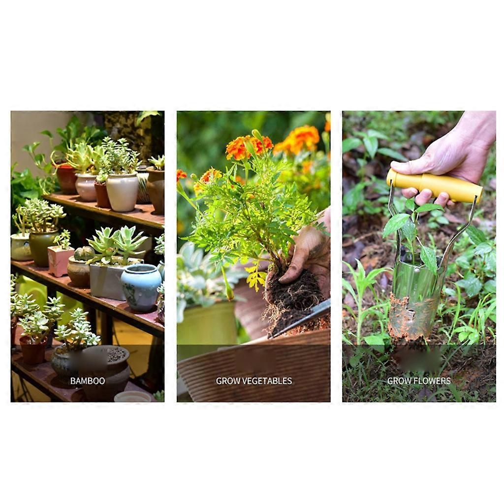 Bulb Planter with Depth Mark Transplanter Planting Digging Seed ...