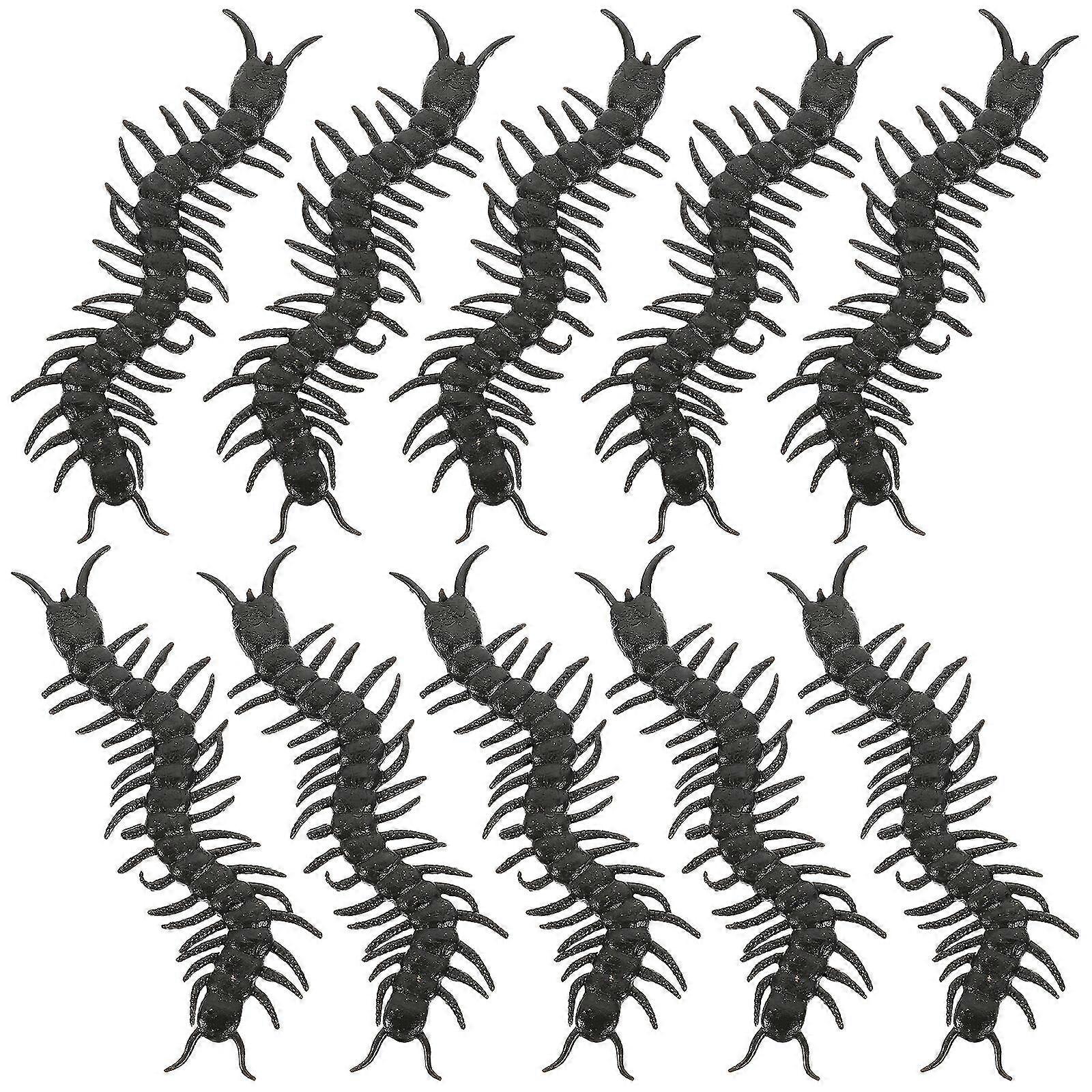 30pcs Plastic Centipedes Fake Centipedes Realistic Bugs Small ...