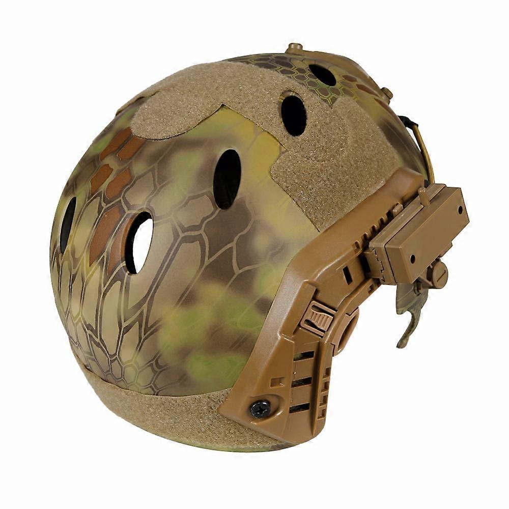 Tactical Helmet with Pilot Mask Airsoft Helmet Paintball Fullface ...