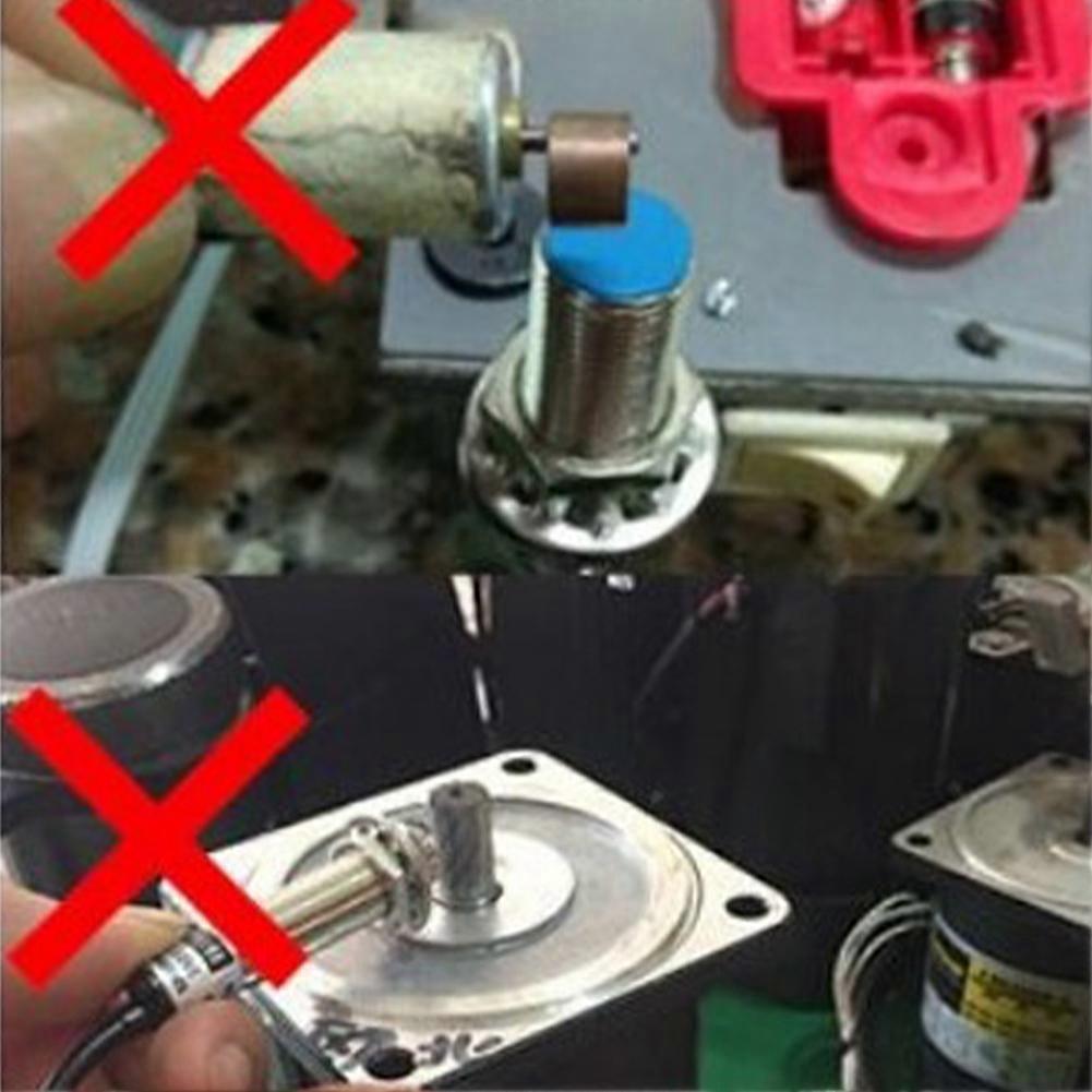 Speed Measuring Instrument 4 Digital LED Tachometer Gauge RPM Speed ...