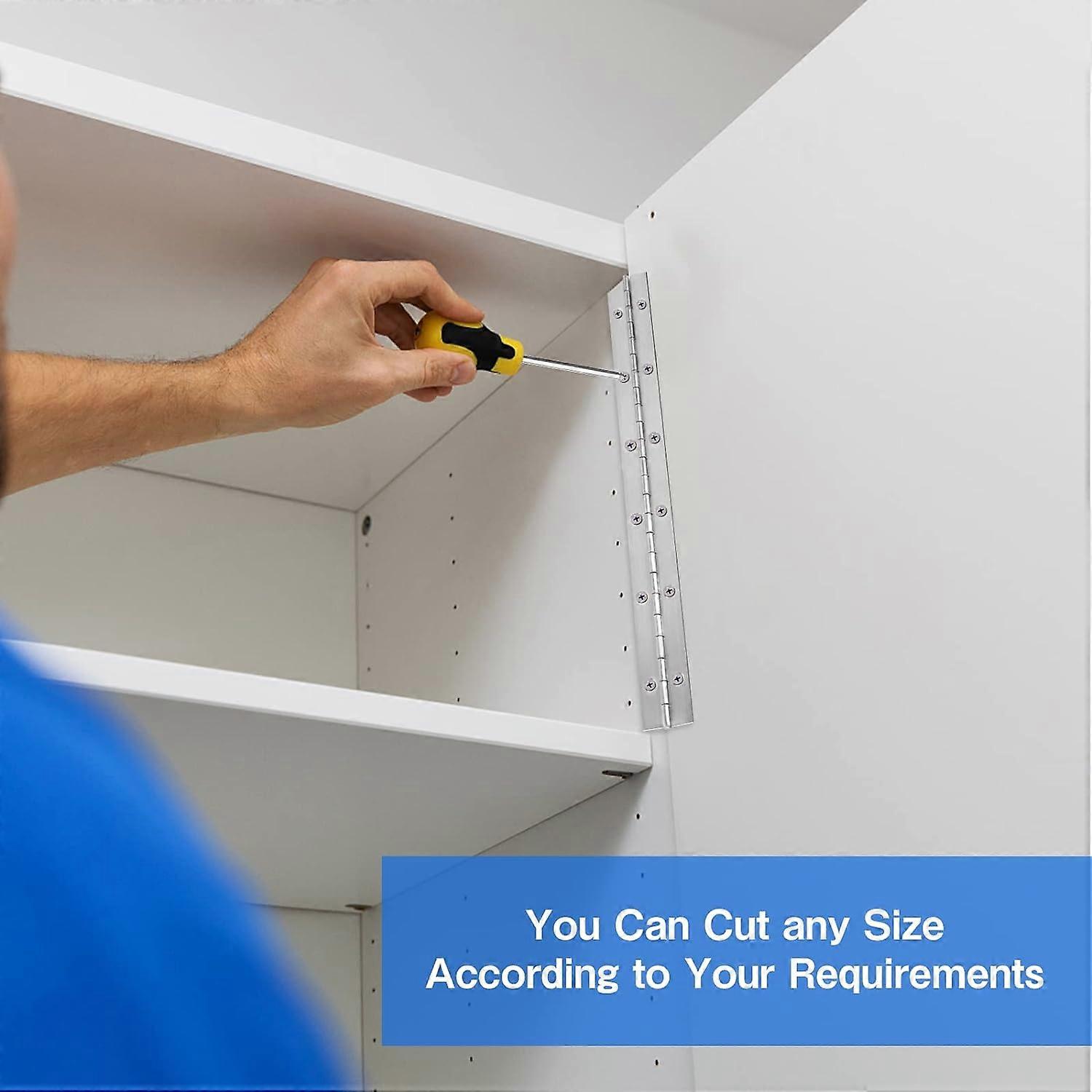 Piano hinge stainless steel, 4 pieces 30 cm piano hinge, piano hinge ...