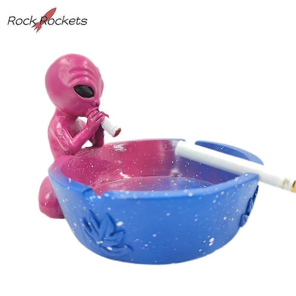 Jinzhaolai Exquisite Alien Ashtray Portable Resin Starry Sky Ash Tray ...