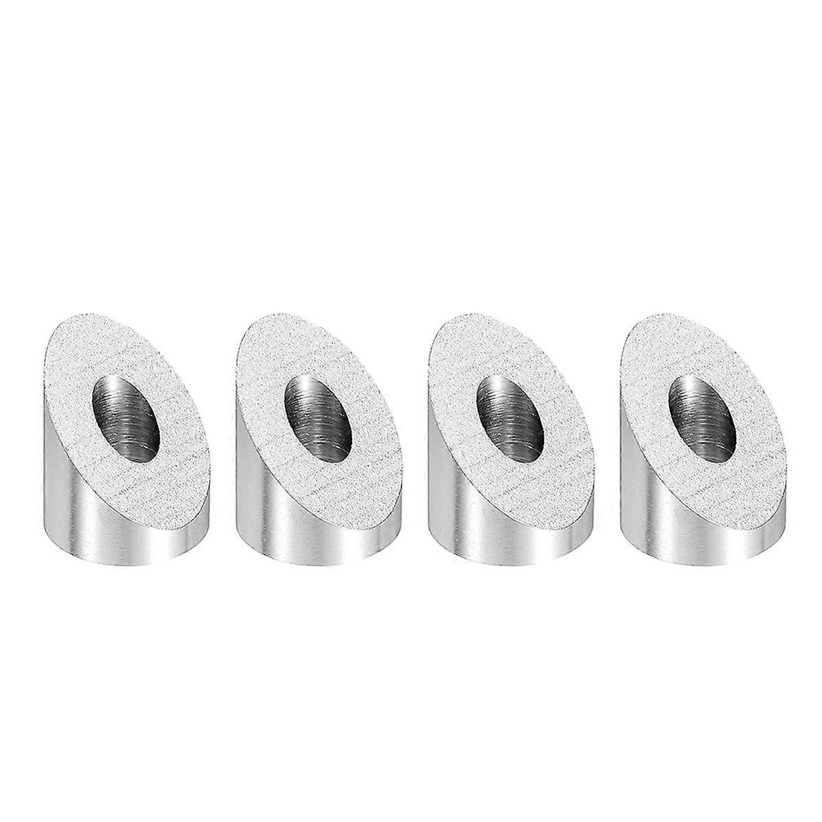 20Pcs 1/4 Inch 45 Degree Angle Beveled Washer,T316 Stainless Steel ...