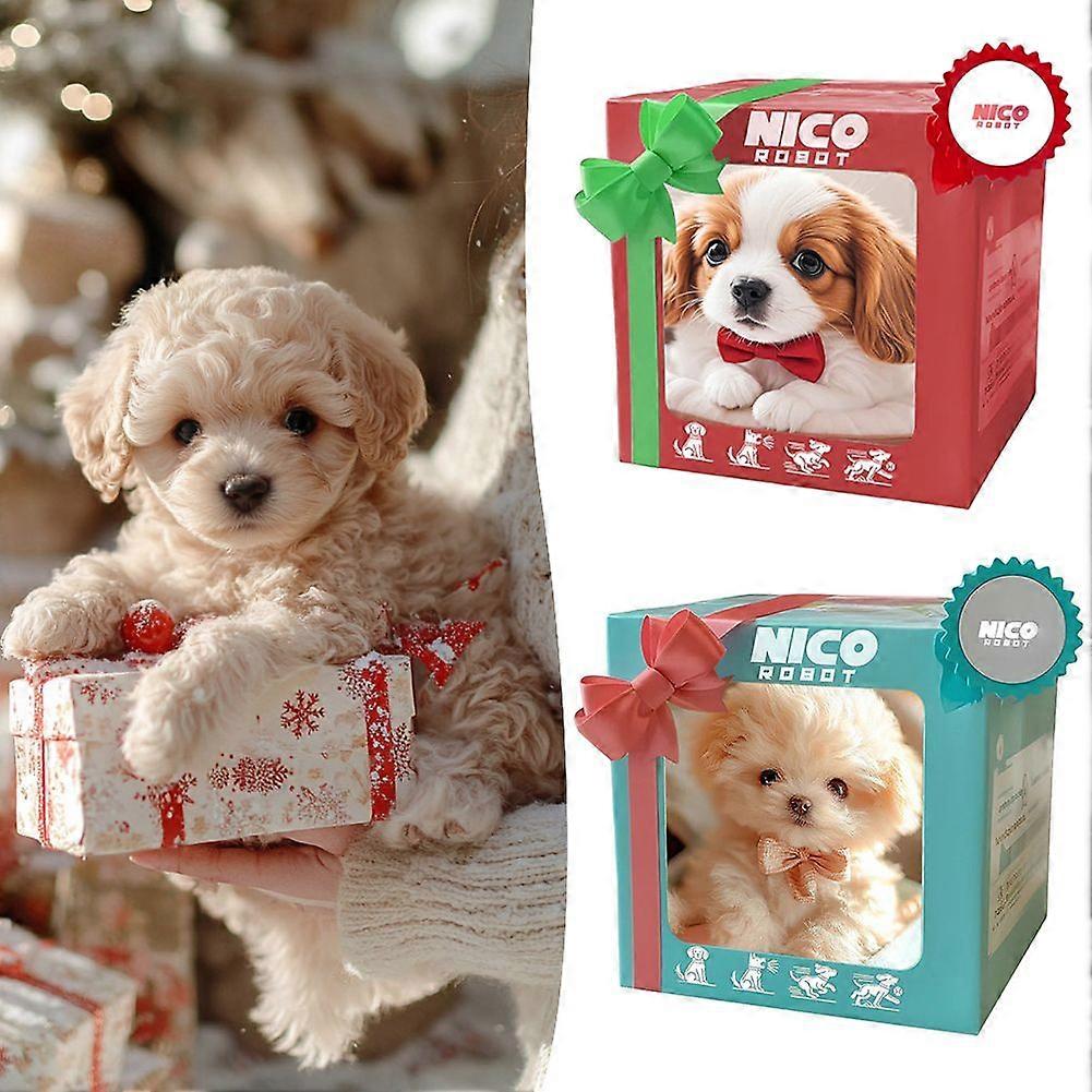 Plush Puppy Toy Electronic Interactive Dog Robot Puppy That Acts Like A ...