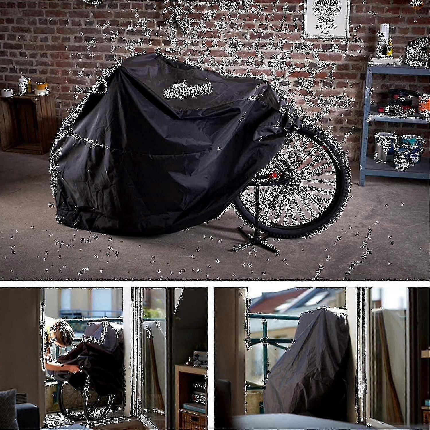 Bike Cover, Bike Covers For Outside Storage, 210t Outdoor Waterproof ...
