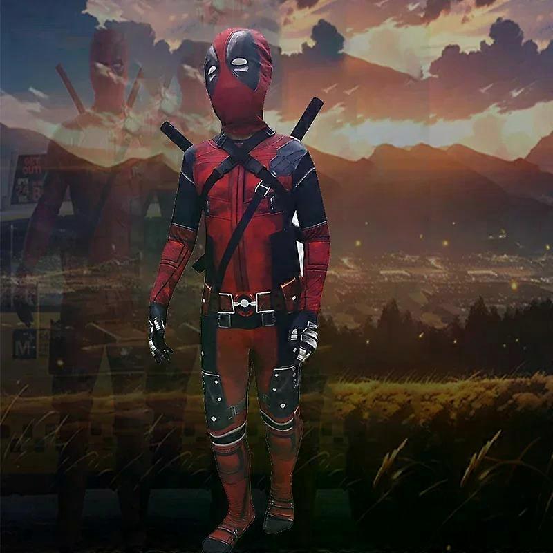New Movie Character Role Play Costume Superhero Deadpool Costume Mask ...