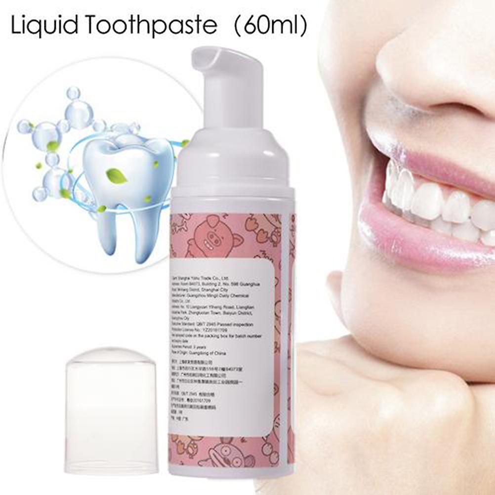 Children Foam Toothpaste Strawberry Flavor Mothproof for children Foam ...