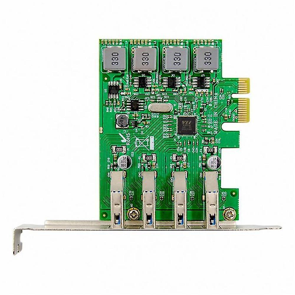 Pci-e X1 Expansion Card 4 Port Usb 3.0 Master Expansion Card 5gbps | Fruugo UK
