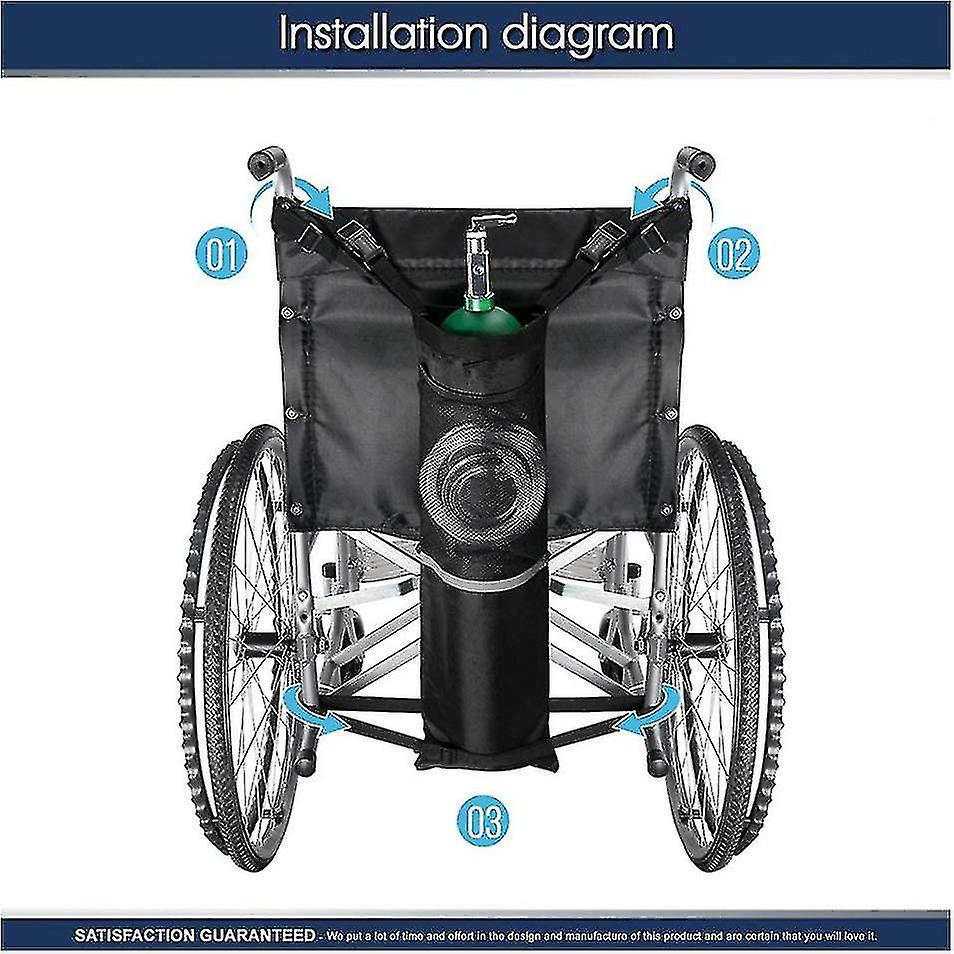 Oxygen Cylinder Bag For Wheelchairs,portable Oxygen Tank Holder With ...