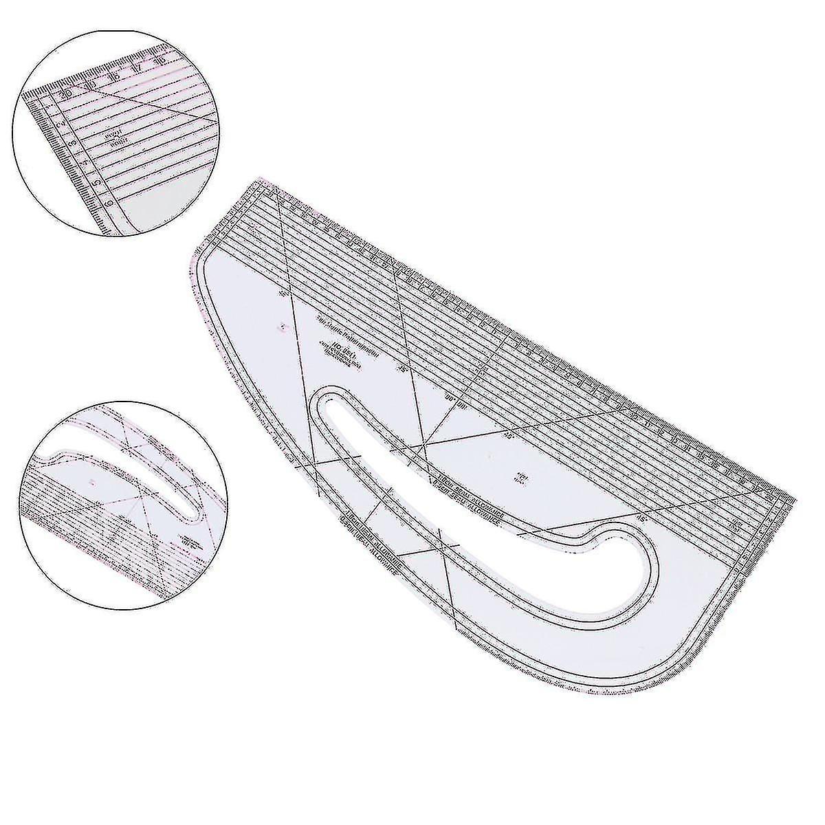 For Pattern Maker Fashion Designing Ruler Multi Purpose Garment Making ...