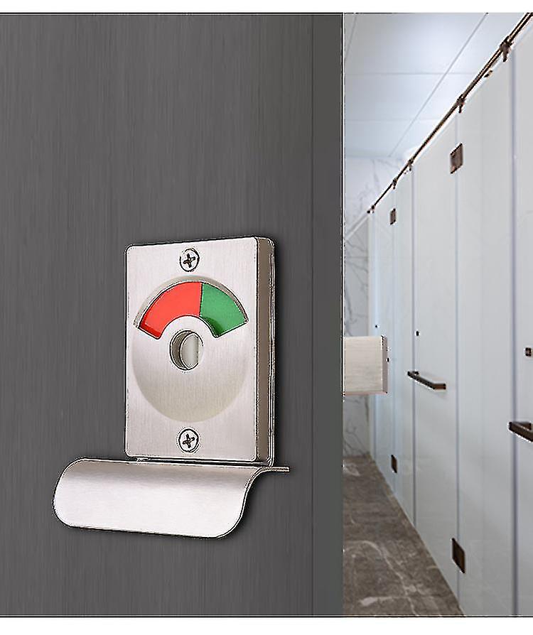 Toilet Door Lock With Red And Green Indicator Replacement Parts ...