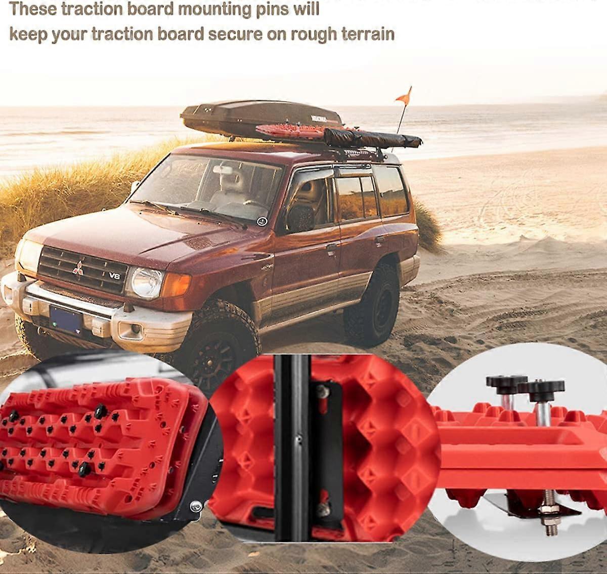 Traction Board Mounting Kit, Recovery Board Mount-Maxtrax Mounting Pin ...