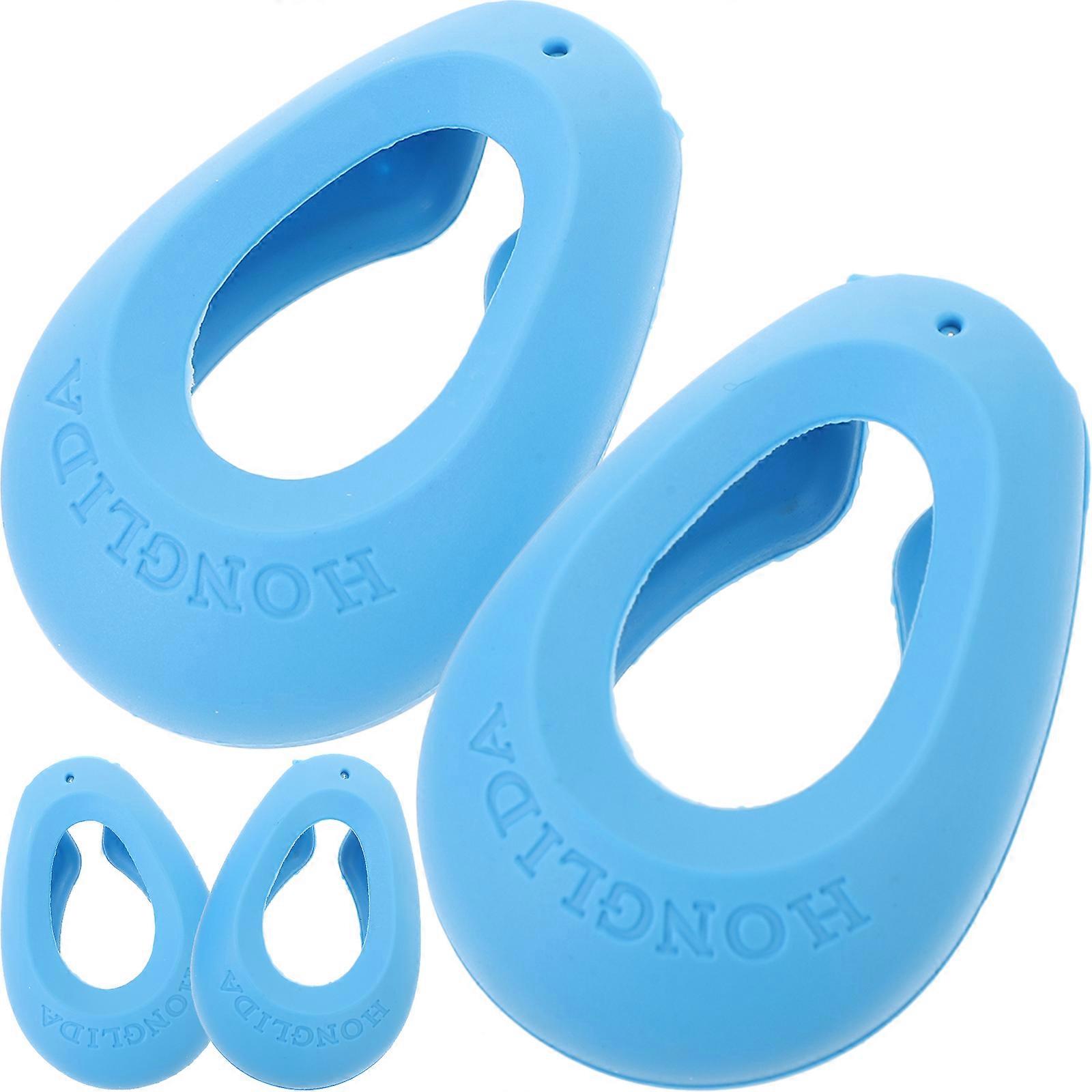 2 Pairs Silicone Ear Covers for Hair Dye Ear Protectors for Heat ...