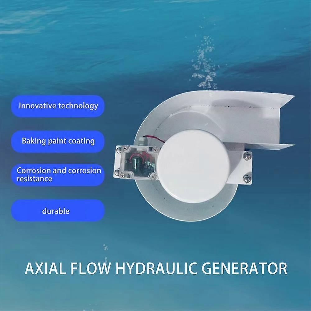 150W Micro Water Flow Turbine Hydroelectric Generator Axial Hydro ...