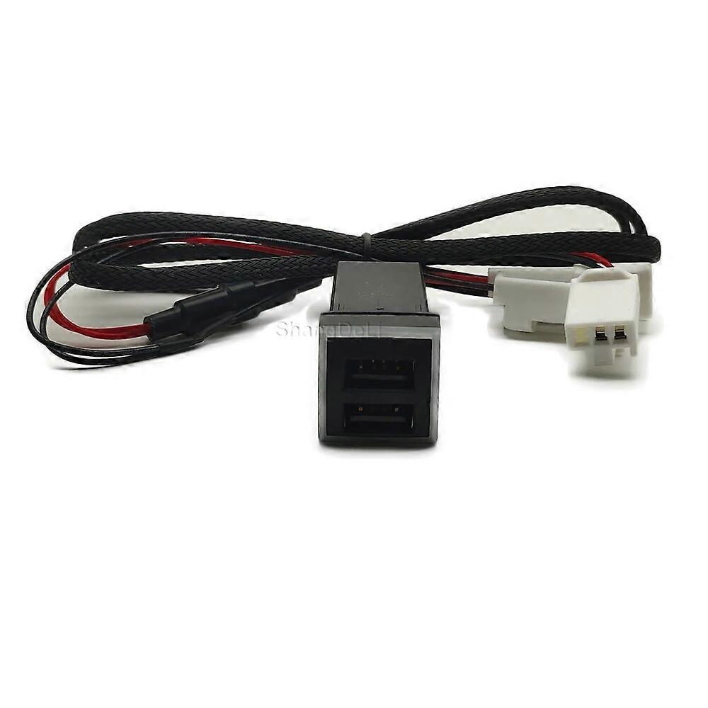 Car Fast Charger Dual QC30 USB Interface Adapter Modified Charging ...