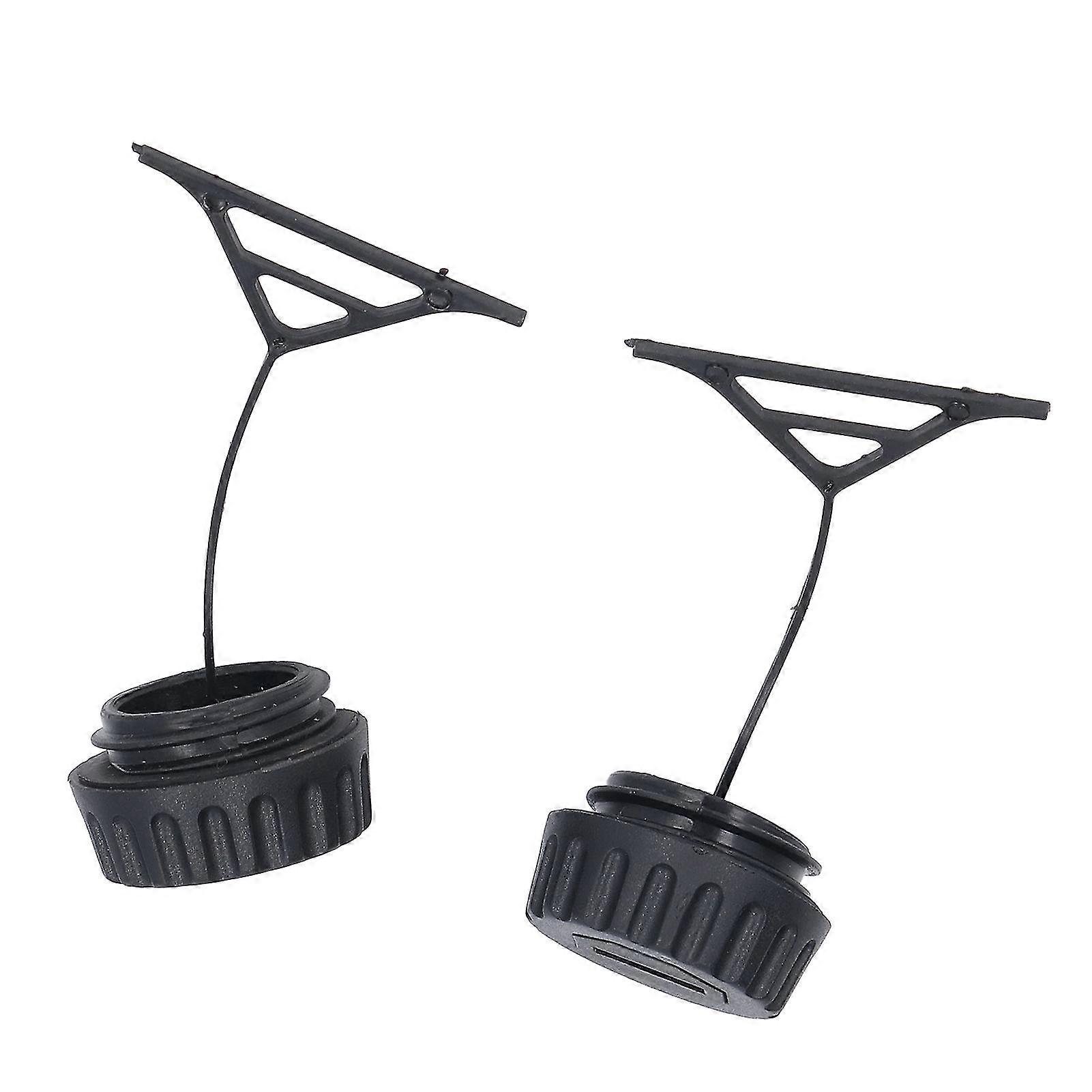 2Pcs Oil Cap Fuel Tank Cap Chainsaw Part for STIHL 066 MS660 OEM 0000 ...