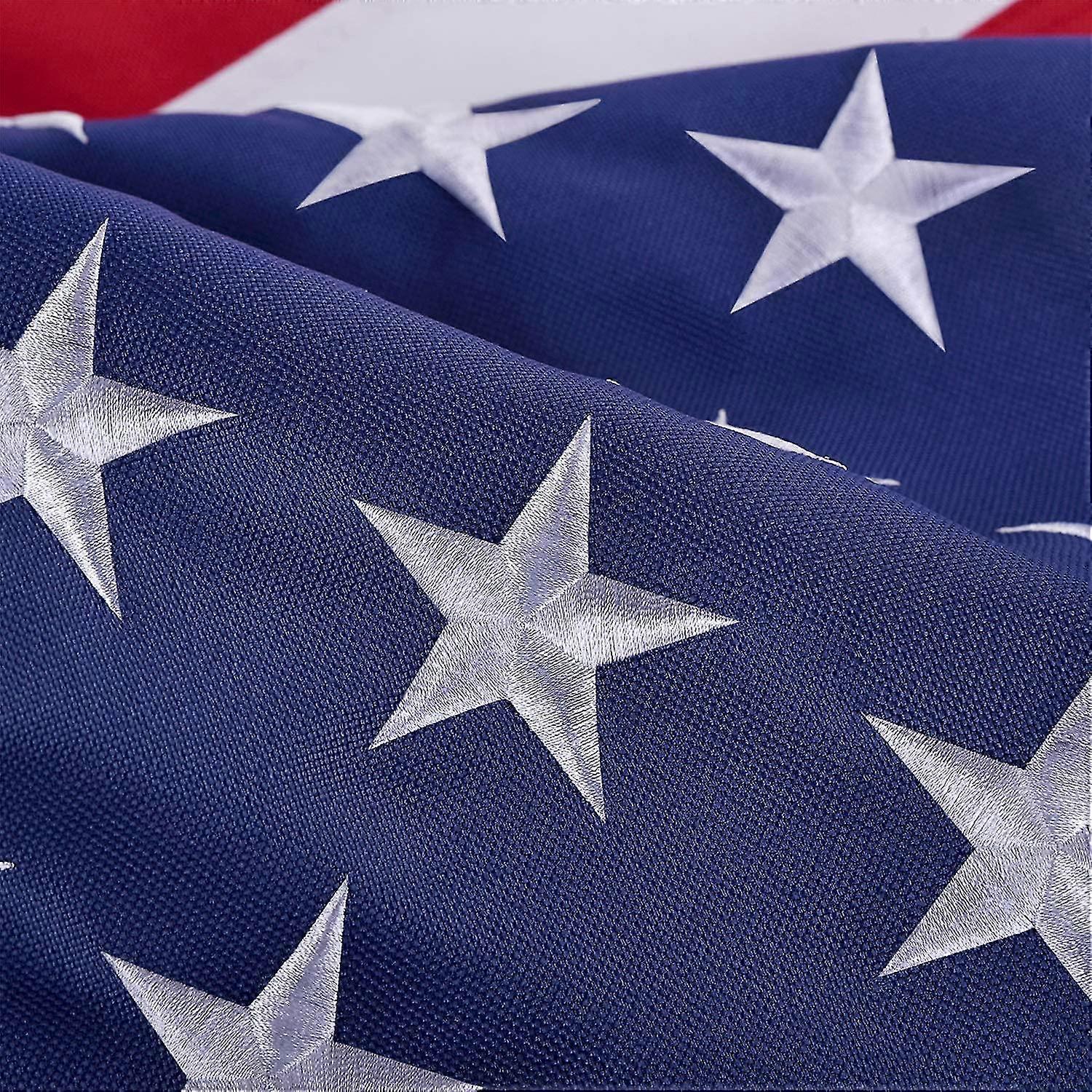 American Flag Made In Usa, Heavyweight Nylon American Flag 3x5 Outdoor ...