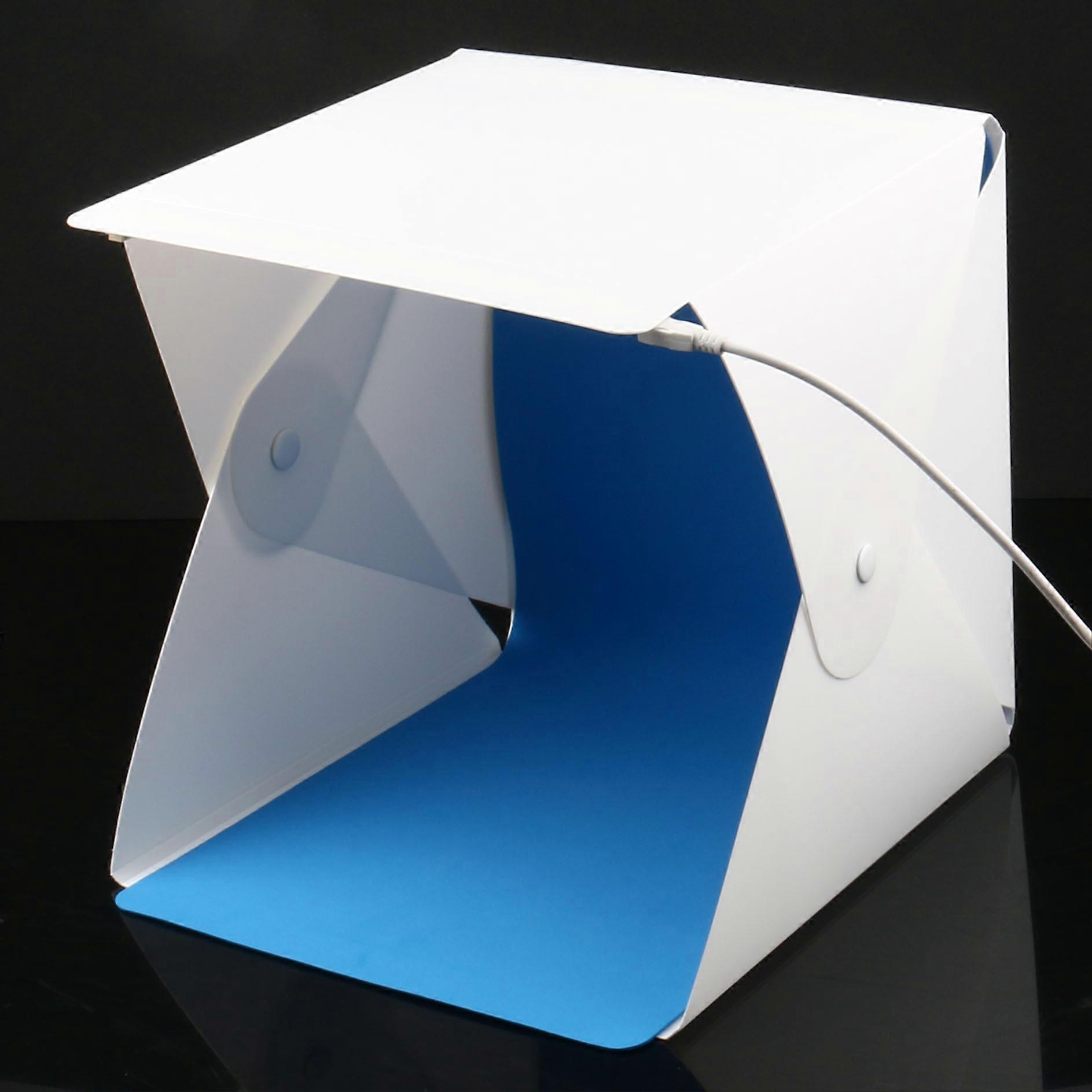 Folding Lighting Softbox, Mini LED Photo Studio Light Box, Portable ...