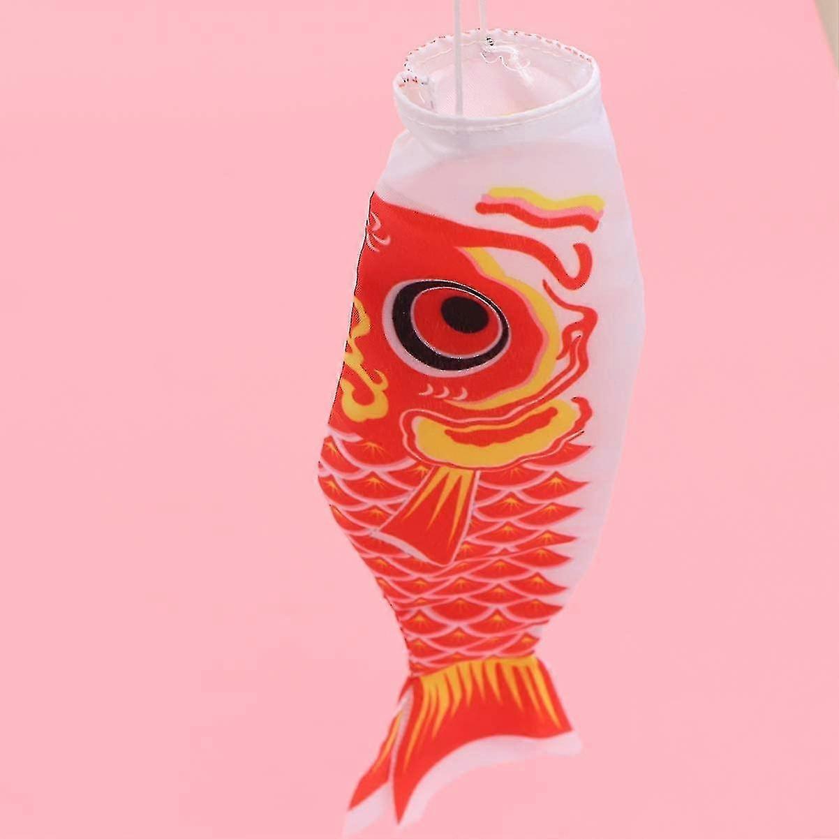 5 X Japanese Carp Windsock, Streamers, Fish Flag, Kite, Koinobori,40cm ...