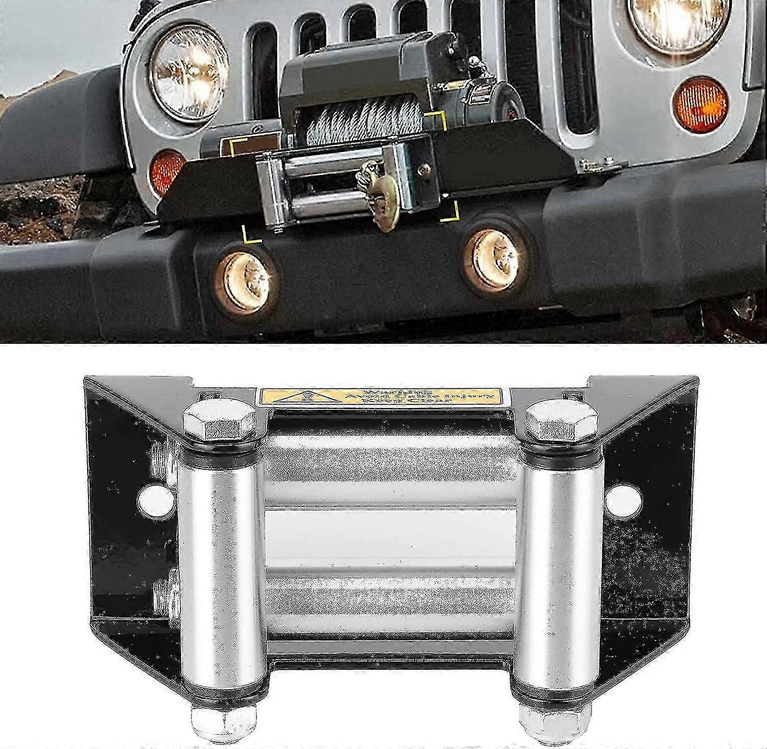 Guide de rouleau de treuil Fairlead Roller Cable Guide Side By Side ...