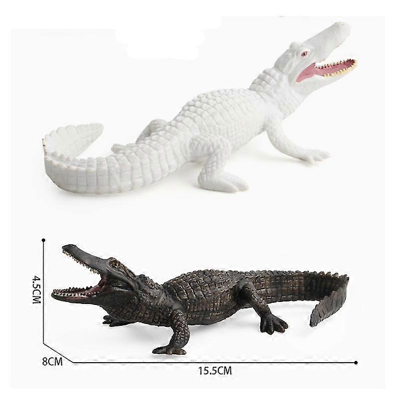 9 Piece Crocodile Model Simulation Set Crocodile Animal Model Collector ...