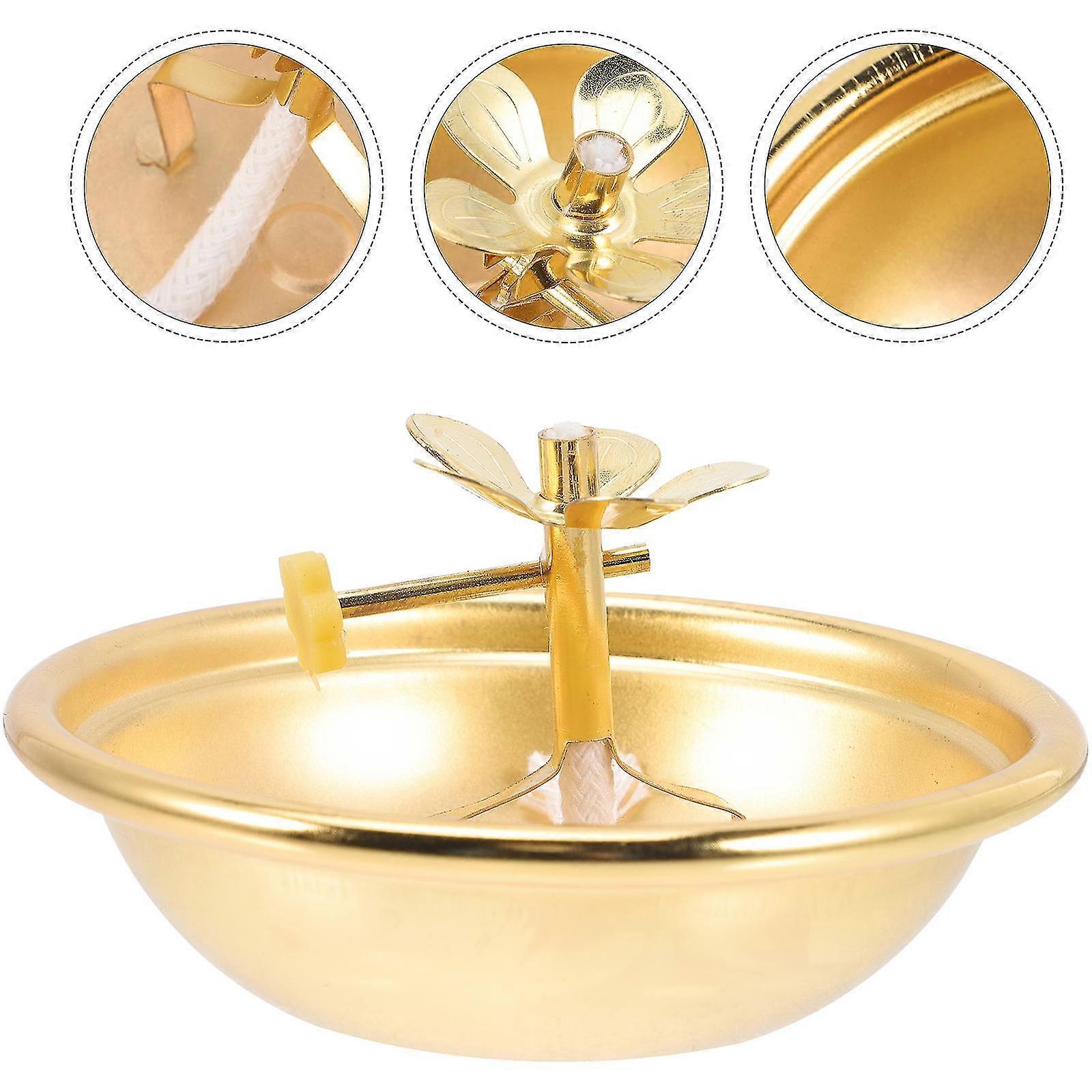 Oil Lamp Buddhist Supply Vintage Exquisite Buddhist Oil Lamp Temple ...