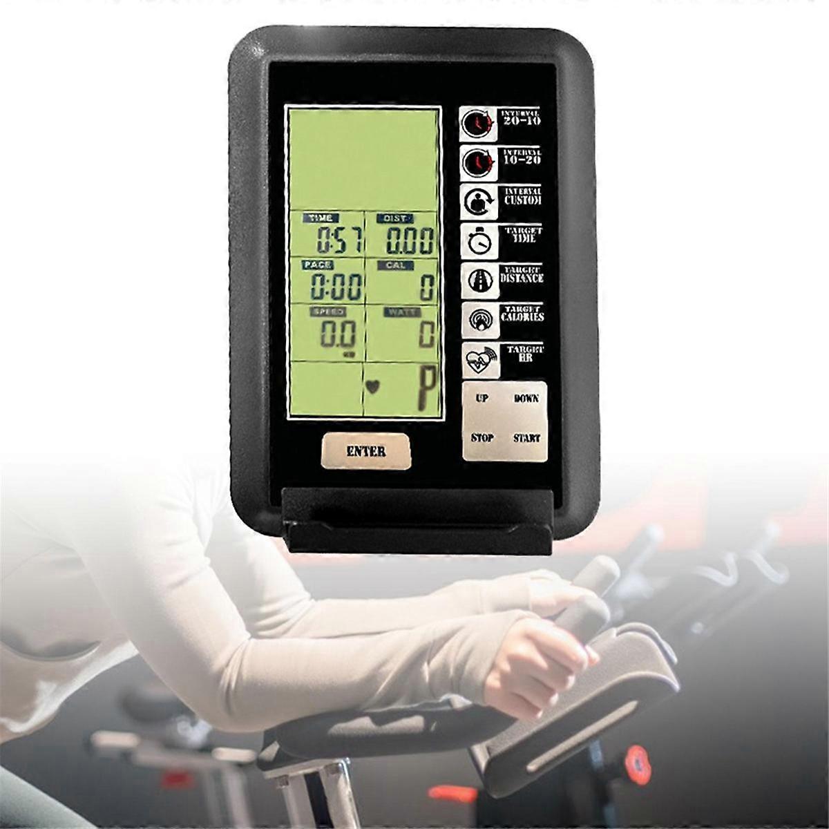 Exercise Bike Monitor Air Bike Computer Bicycle Speedometer Odometer ...